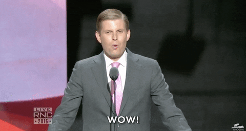 Republican National Convention Wow GIF by GOP - Find & Share on GIPHY
