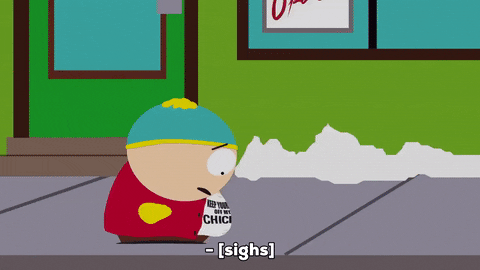 Sad Eric Cartman GIF by South Park - Find & Share on GIPHY