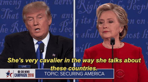 Debate GIF by Election 2016 - Find & Share on GIPHY
