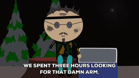 Ned Gerblansky Camping GIF by South Park - Find & Share on GIPHY