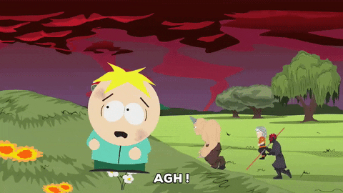 Scared Butters Stotch GIF by South Park - Find & Share on GIPHY