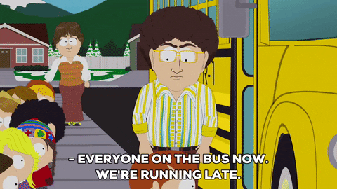 Angry School Bus GIF by South Park - Find & Share on GIPHY