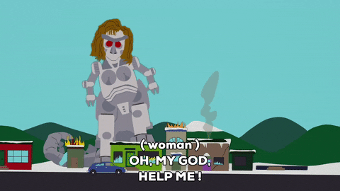 Robot Destroy GIF by South Park - Find & Share on GIPHY