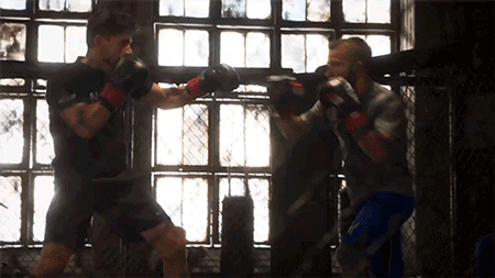 Sparring Frank Grillo GIF by Kingdom on Audience - Find & Share on GIPHY