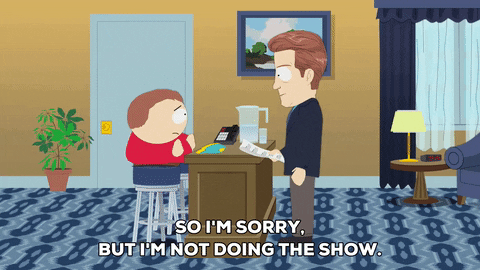Sorry Eric Cartman GIF by South Park - Find & Share on GIPHY