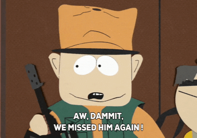 Jimbo Kern Dammit GIF by South Park - Find & Share on GIPHY