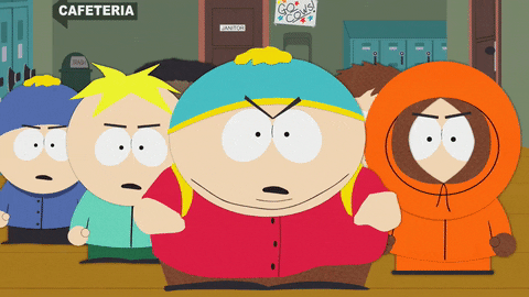 Angry Eric Cartman GIF by South Park - Find & Share on GIPHY