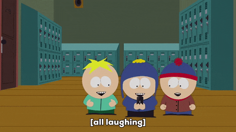 Stan Marsh Laughing GIF by South Park - Find & Share on GIPHY