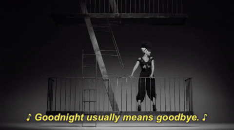 In Common Goodnight Usually Means Goodbye GIF by Alicia Keys - Find ...