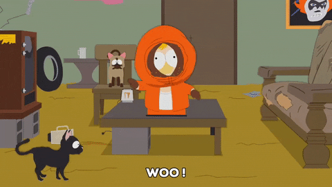 Kenny Mccormick Cat GIF by South Park - Find & Share on GIPHY