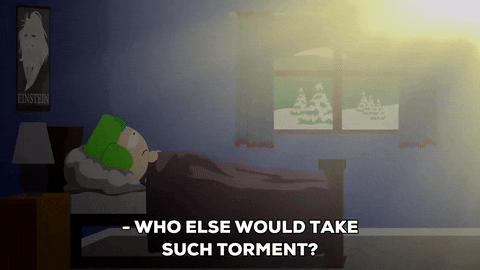 Kyle Broflovski Bed GIF by South Park - Find & Share on GIPHY