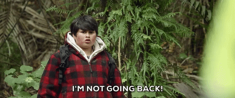 Im Not Going Back GIF by HUNT FOR THE WILDERPEOPLE - Find & Share on GIPHY