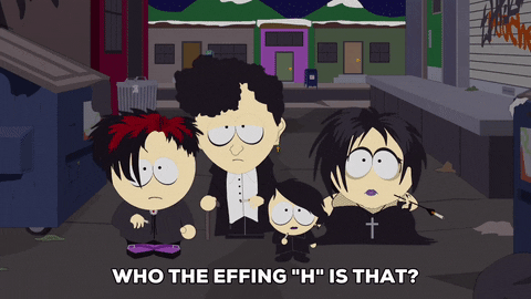 Dark Goth Kids GIF by South Park - Find & Share on GIPHY