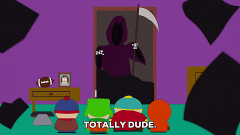 Eric Cartman Death GIF by South Park - Find & Share on GIPHY