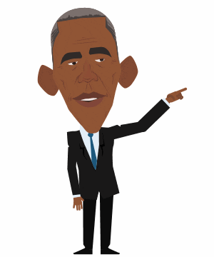 Barack Obama Politics GIF by Animatron - Find & Share on GIPHY