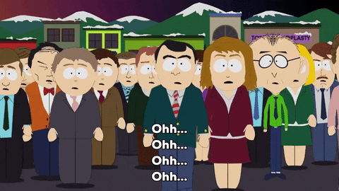 Shocked Crowd GIF by South Park - Find & Share on GIPHY