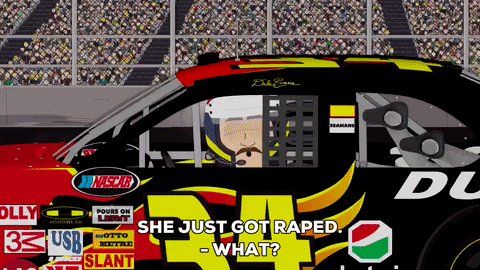 Car Nascar GIF by South Park - Find & Share on GIPHY