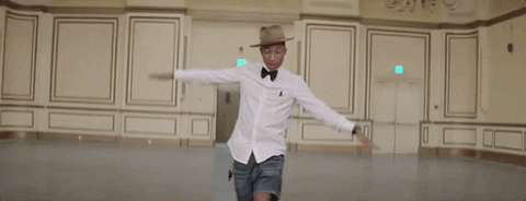Happy Pharrell Williams GIF by NOW That's Music - Find & Share on GIPHY
