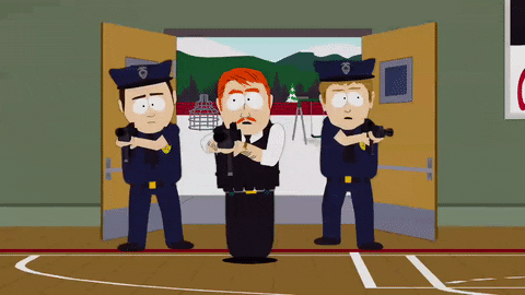 Gun Police GIF by South Park - Find & Share on GIPHY