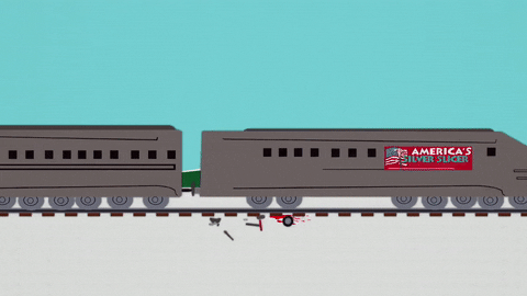 Train On Tracks Snow GIF by South Park - Find & Share on GIPHY