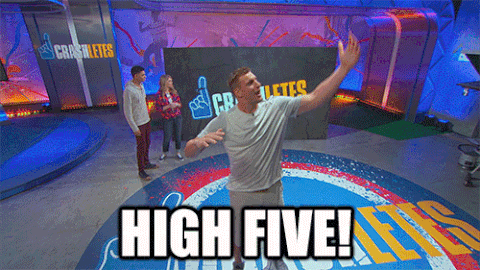 Yes High Five GIF by Nickelodeon - Find & Share on GIPHY