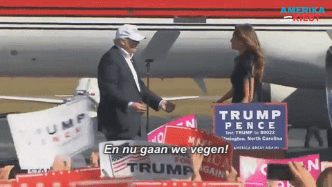 Trump GIF by vrt - Find & Share on GIPHY