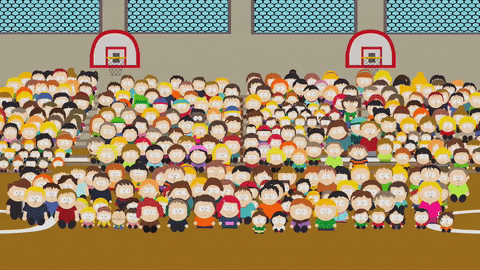 Very Large Crowd Of School Children GIFs - Find & Share on GIPHY