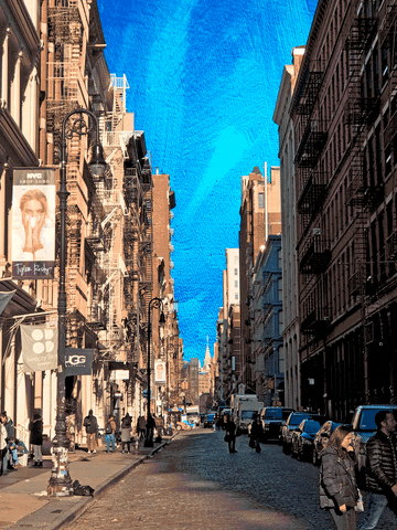 New York Art GIF by Tyler Resty - Find & Share on GIPHY