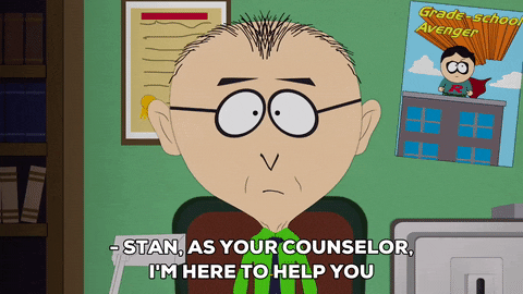 Mr. Mackey Help GIF by South Park - Find & Share on GIPHY