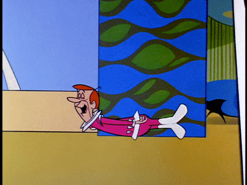 Flying George Jetson GIF - Find & Share on GIPHY