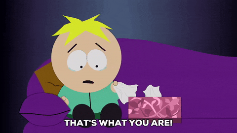 Sad Butters Stotch GIF by South Park - Find & Share on GIPHY