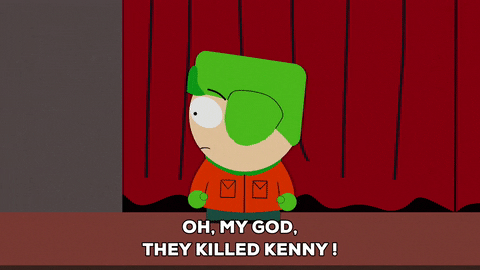 Scared Kyle Broflovski GIF by South Park - Find & Share on GIPHY