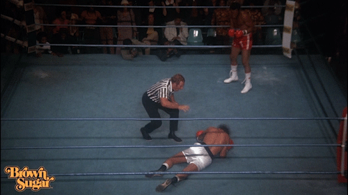 Knock Man Down GIF by BrownSugarApp - Find & Share on GIPHY