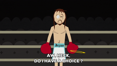 Jesus Boxing GIF by South Park - Find & Share on GIPHY