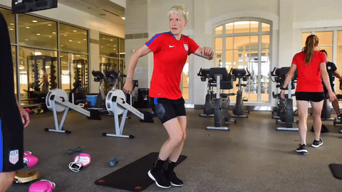 Megan Rapinoe Dancing GIF by U.S. Soccer Federation - Find & Share on GIPHY
