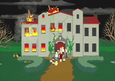 Fire Running GIF by South Park - Find & Share on GIPHY