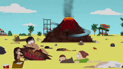 Volcano Falling GIF by South Park - Find & Share on GIPHY