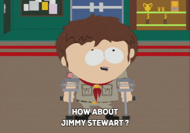 Jimmy Stewart GIF by South Park - Find & Share on GIPHY