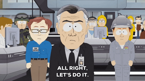 Government Agents All Right. Let'S Do It. GIF by South Park - Find ...