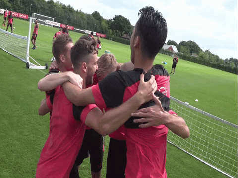 Celebration Team GIF by Southampton FC - Find & Share on GIPHY