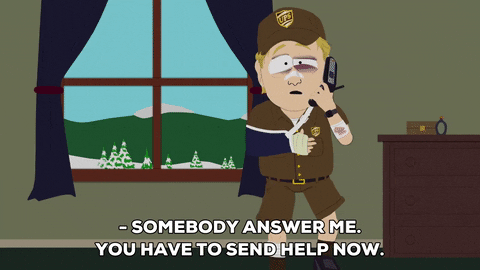Delivery Man Ups GIF by South Park - Find & Share on GIPHY