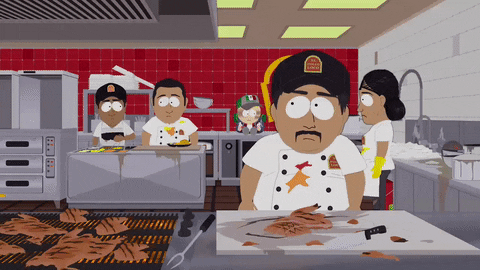 Chicken Cooking GIF by South Park - Find & Share on GIPHY