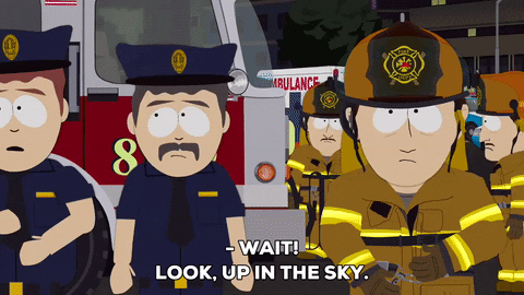 Scared Cops GIF by South Park - Find & Share on GIPHY