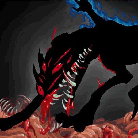 Dog Horror GIF by YIfan - Find & Share on GIPHY