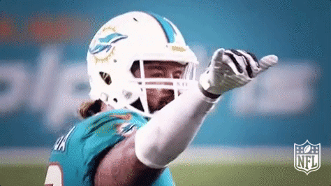 Miami Dolphins Football GIF by NFL - Find & Share on GIPHY