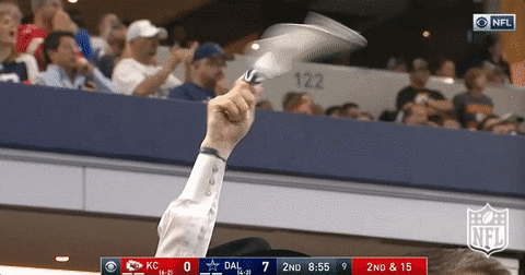 Football Fans GIF by NFL - Find & Share on GIPHY