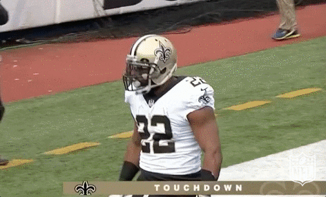 Mark Ingram Football GIF by NFL - Find & Share on GIPHY
