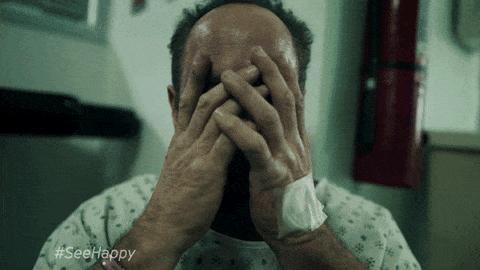Scared Christopher Meloni GIF by SYFY - Find & Share on GIPHY