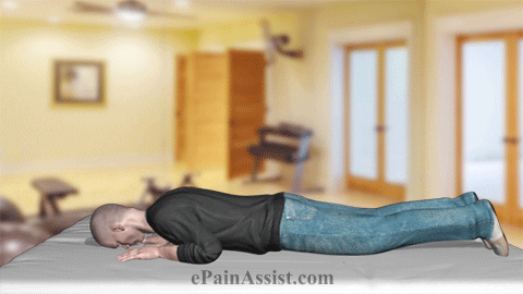 Head And Shoulder Elevation Exercise For Upper Back GIF by ePainAssist ...