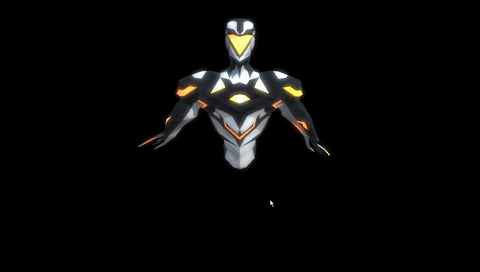 x-post /r/low_poly - Bloom + Emissive lowpoly dead/possessed solider ...